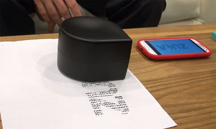 Zuta Portable Mini Robotic Printer from ZutaLabs - SXSW 2015 : Geekazine